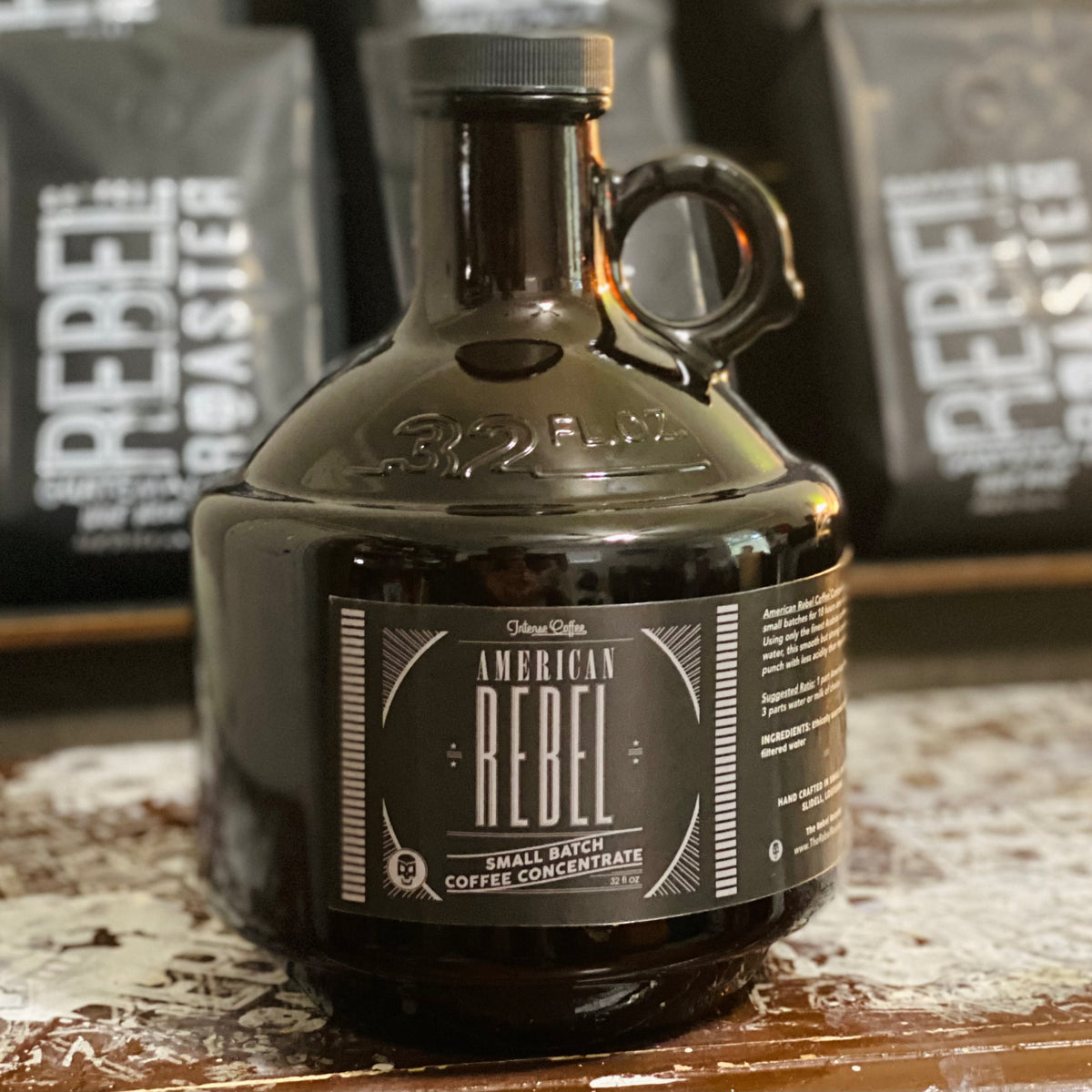 American Rebel Cold Brew Concentrate – Rebel coffee roaster